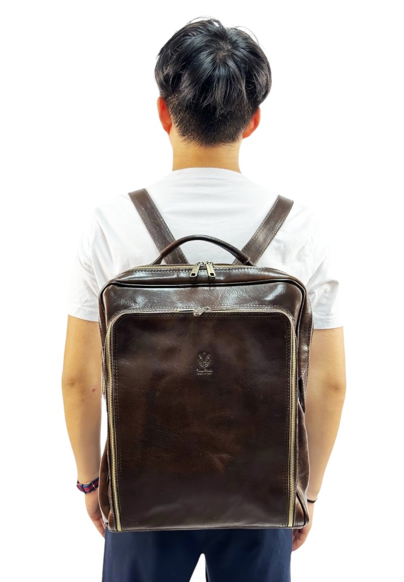 CHEVAL FIRENZE ARIZONA MAX - Rucksack - dark brown - Zalando