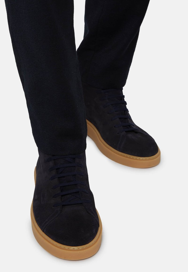 Boggi Milano Baskets montantes - navy blue/bleu - ZALANDO.FR