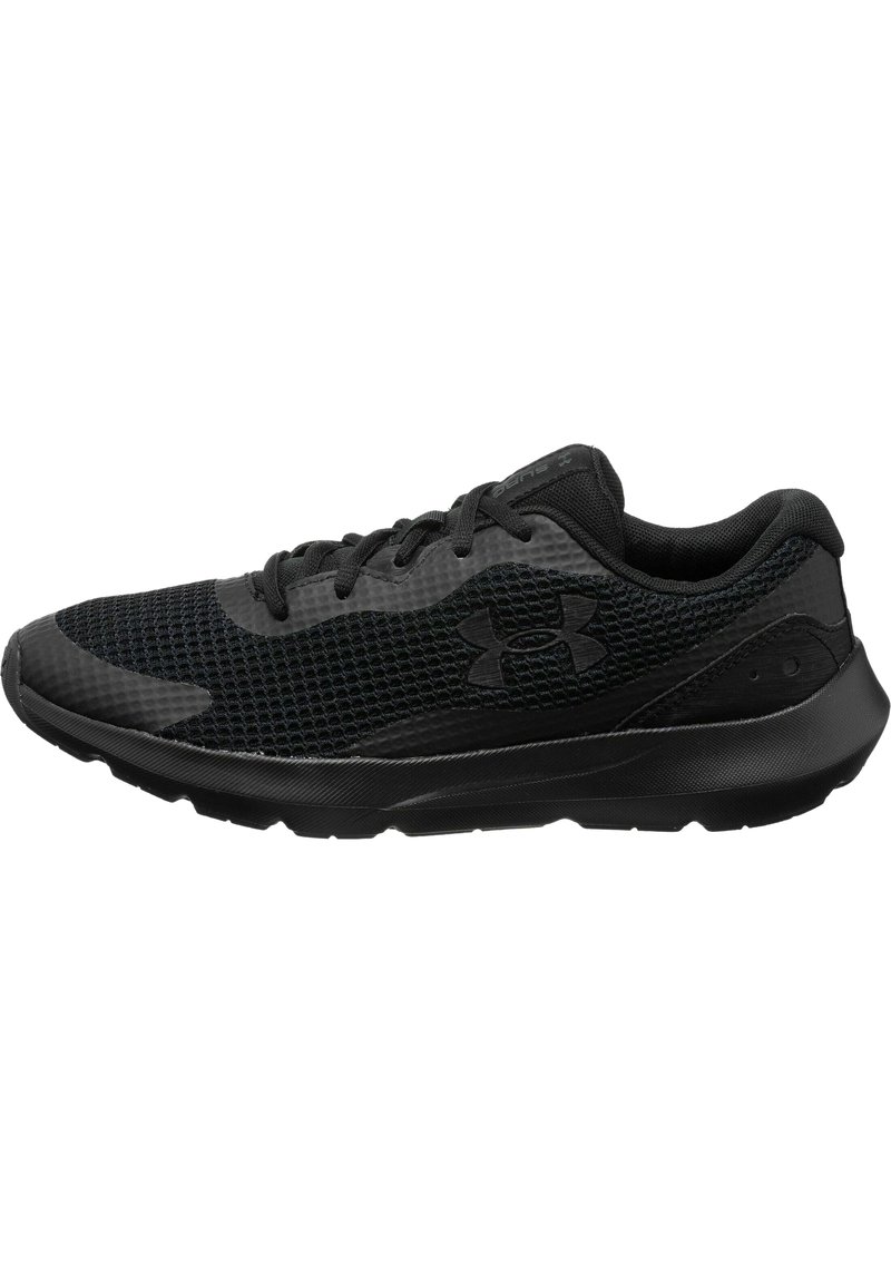 Under Armour SURGE 3 - Neutral running shoes - black i/black - Zalando ...