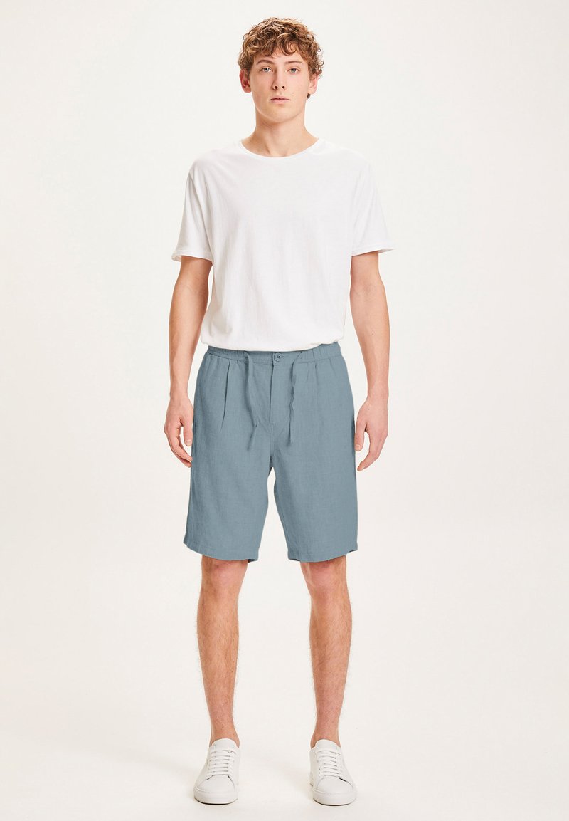 KnowledgeCotton Apparel FIG - Shorts - asley blue/hellblau - Zalando.de