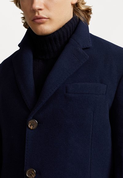 Polo Ralph Lauren PADDOCK SINGLE BREASTED TOP COAT - Klassisk kappa / rock - navy/mörkblå ...