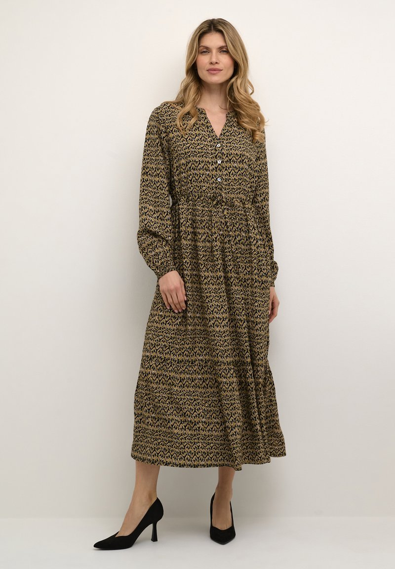 Cream TIAH ZALLY FIT - Robe de jour - geo oilve drab/olive - ZALANDO.FR