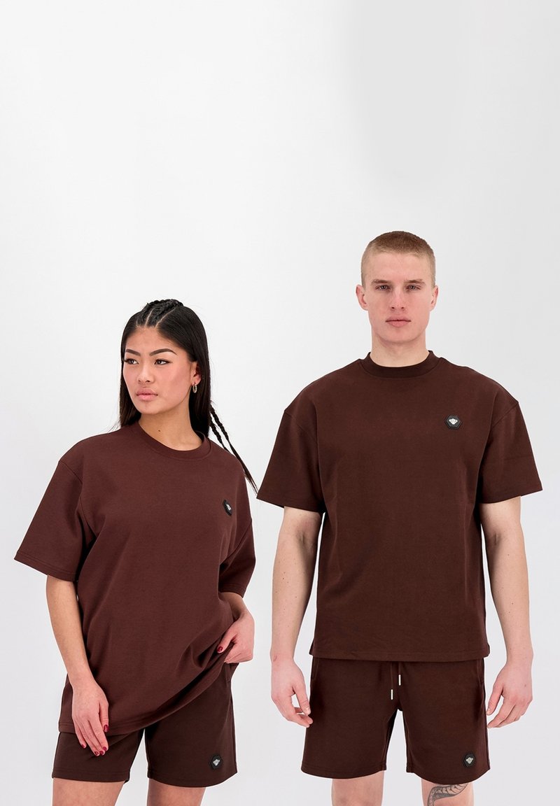 Black Bananas ESSENTIAL - T-Shirt basic - brown/braun - Zalando.de