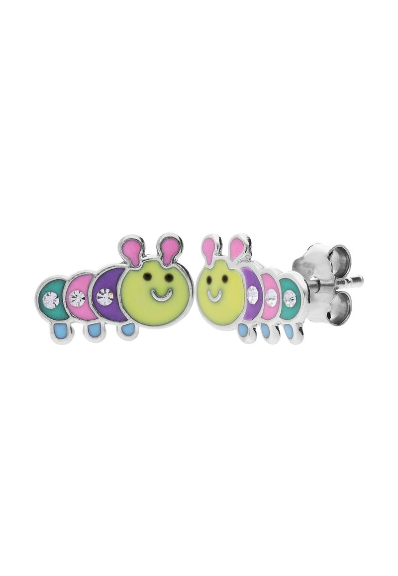 Lucardi STATEMENT - Boucles d'oreilles - silver-coloured no stone ...