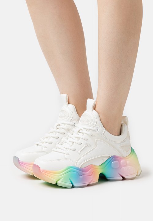 Buffalo FLOW - Sneaker low - white/multi-coloured/weiß - Zalando.ch