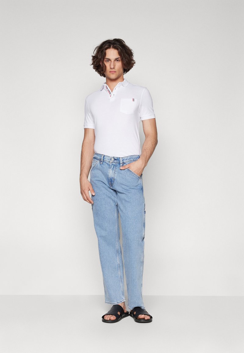 Pier One 2 PACK - Polo - dark blue/white/bleu marine - ZALANDO.FR