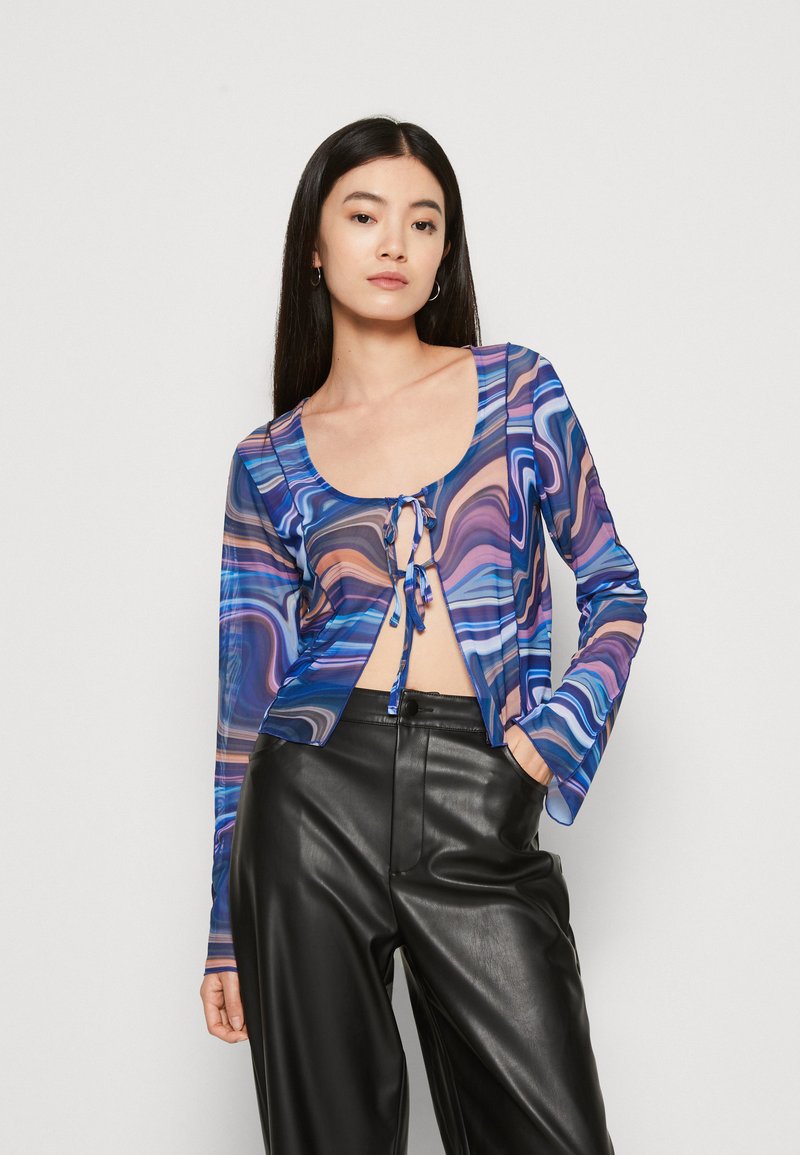 Neon & Nylon SIGNE CARDIGAN - Gilet - blue/bleu - ZALANDO.BE