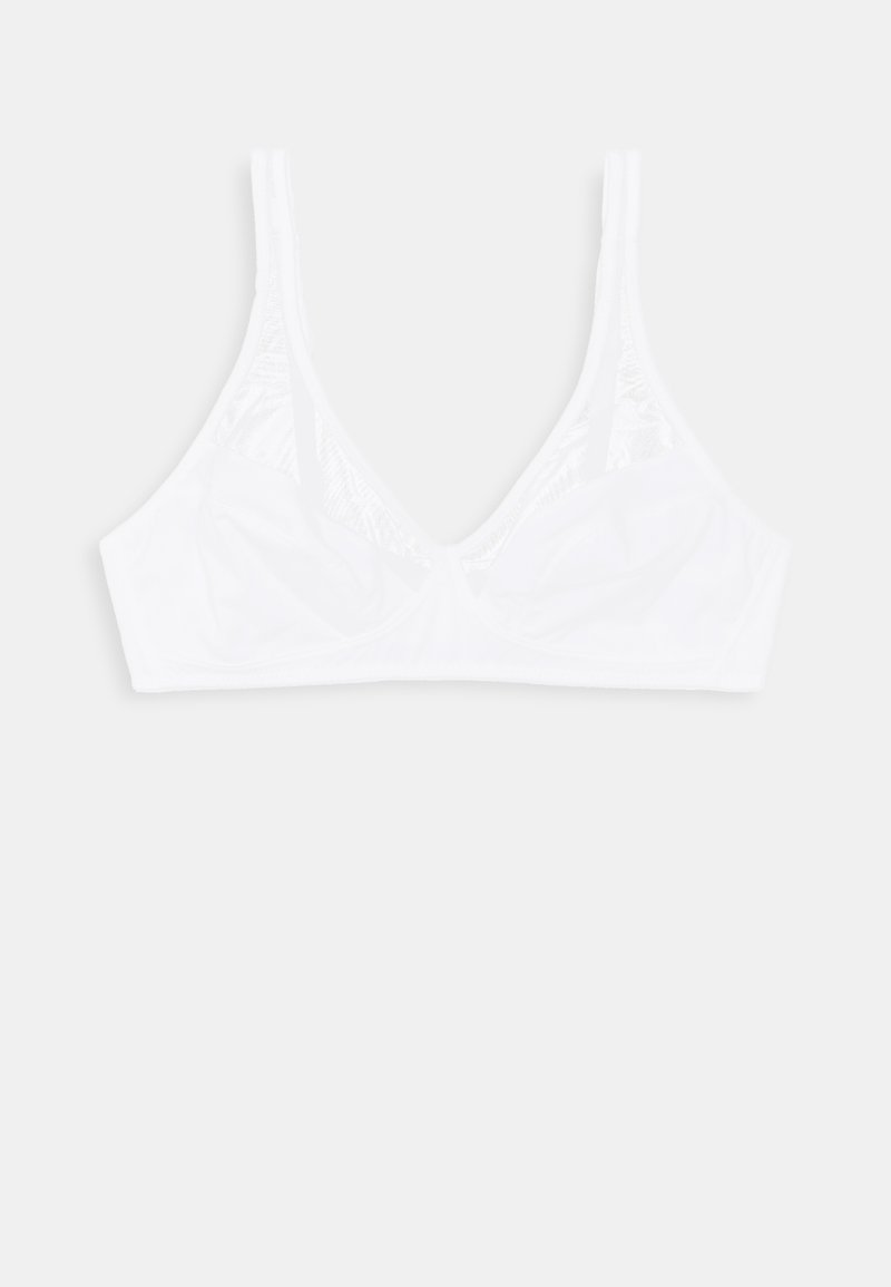 DIM GENEROUS WIRELESS BRA - Trekants-bh'er - white/hvid - Zalando.dk