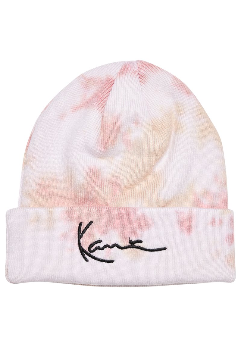Karl Kani SIGNATURE TIE DYE - Bonnet - dusty pink/rose - ZALANDO.FR