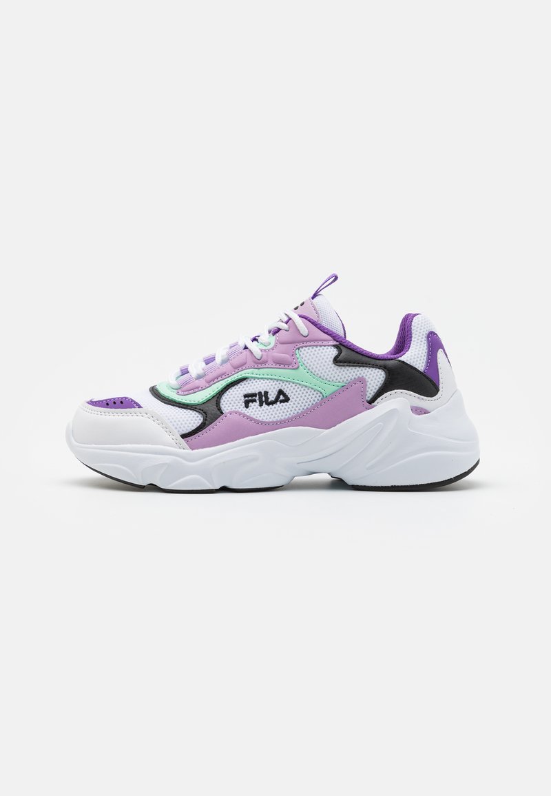 Fila COLLENE CB TEENS UNISEX - Sneaker low - white/fair orchid/weiß - Zalando.de