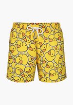 Mr. GUGU & Miss GO RUBBER DUCK - Shorts da mare - yellow/giallo ...