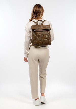 Harpa MICKEY - Tagesrucksack - morning taupe/taupe - Zalando.de
