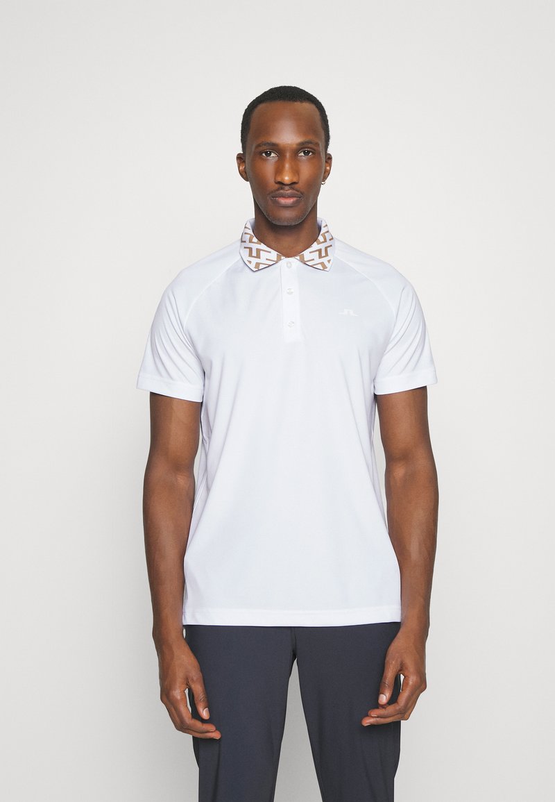 J.LINDEBERG Sports RUI REGULAR FIT - Polo shirt - white - Zalando.ie