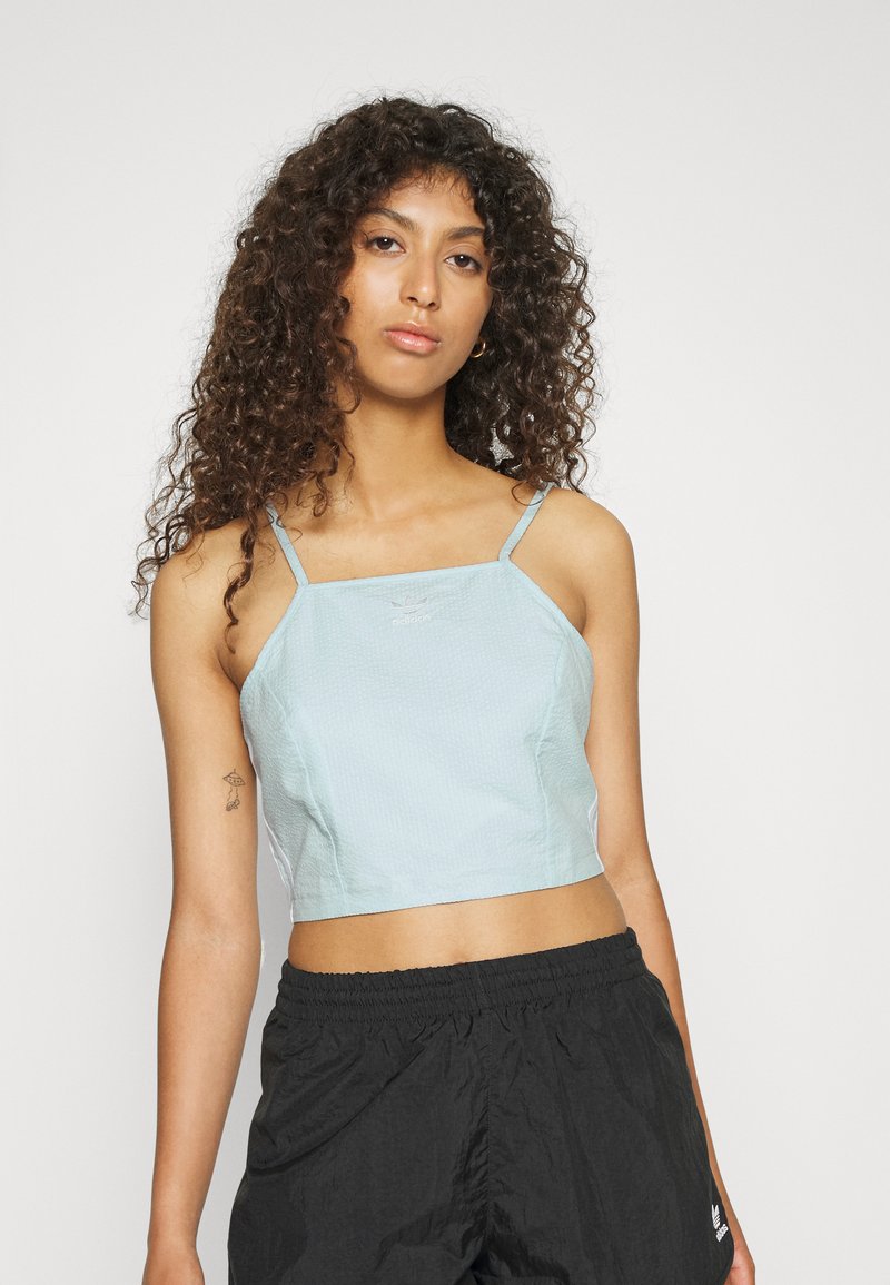 adidas Originals TANK - Top - almost blue/albastru - Zalando.ro