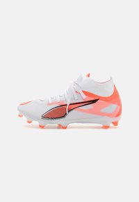 Puma ULTRA 5 MATCH FG AG WOMEN - Moulded stud football boots - white ...