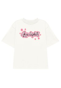 LOW LIGHTS STUDIOS® SPARKLE - Tricou cu imprimeu - ecru/alb natural - Zalando.ro