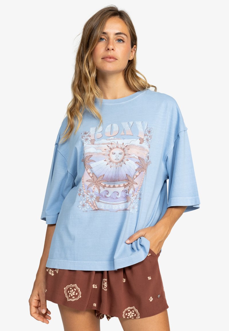 Roxy SWEET SHINE A - Blusa - light blue/azul claro - Zalando.es