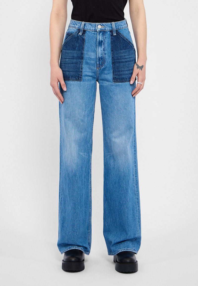 Mother THE PATCH MAVEN HEEL SUPERIOR - Jeans Relaxed Fit - love ...