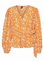 Vero Moda Curve Bluse - orange pepper/orange - Zalando.de