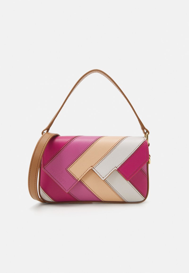 Missoni WAVE SHOULDER BAG SMALL - Handbag - pink - Zalando