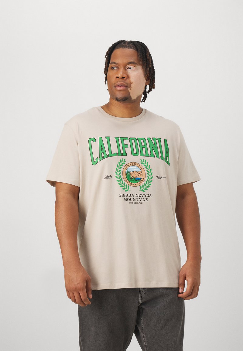 Jack & Jones JORBRADLEY MITCH TEE CREW NECK - T-shirt con stampa ...