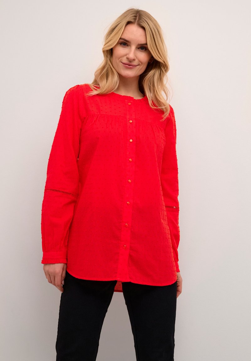 Kaffe BPDOTEA - Blusa - high risk red/rojo - Zalando.es
