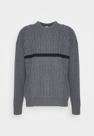 Filippa K BRAIDED VEST - Strickpullover - black/schwarz - Zalando.ch