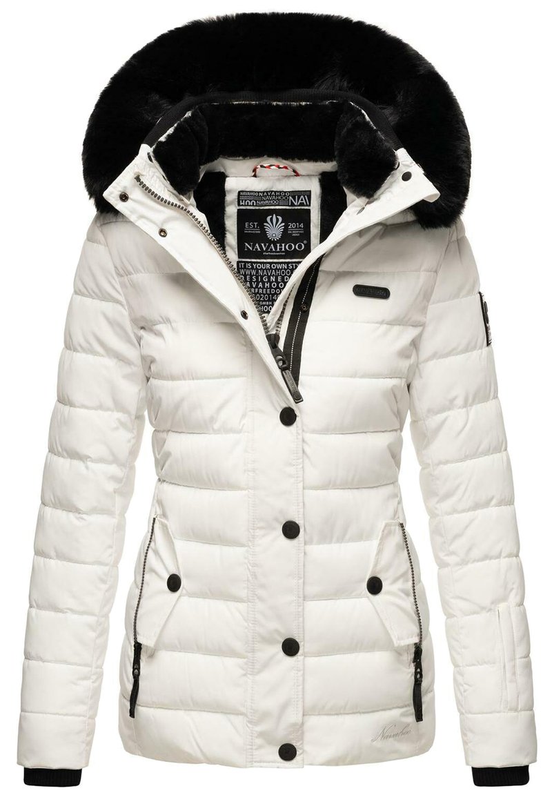 Navahoo MILIANAA - Winterjas - transparent/wit - Zalando.nl