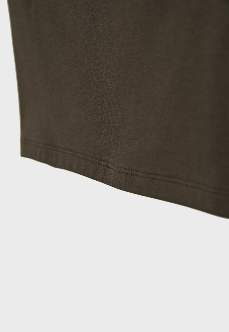 Stradivarius BASIC BANDEAU - Top - dark brown/dunkelbraun - Zalando