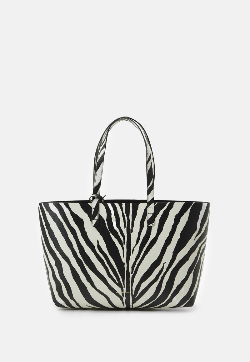 Mansur Gavriel SMALL TOTE - Tote bag - zebra/black - Zalando