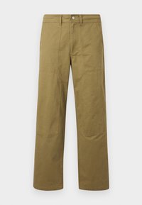 Converse DOUBLE KNEE HARBOR - Stoffhose - swamp core/beige - Zalando.at