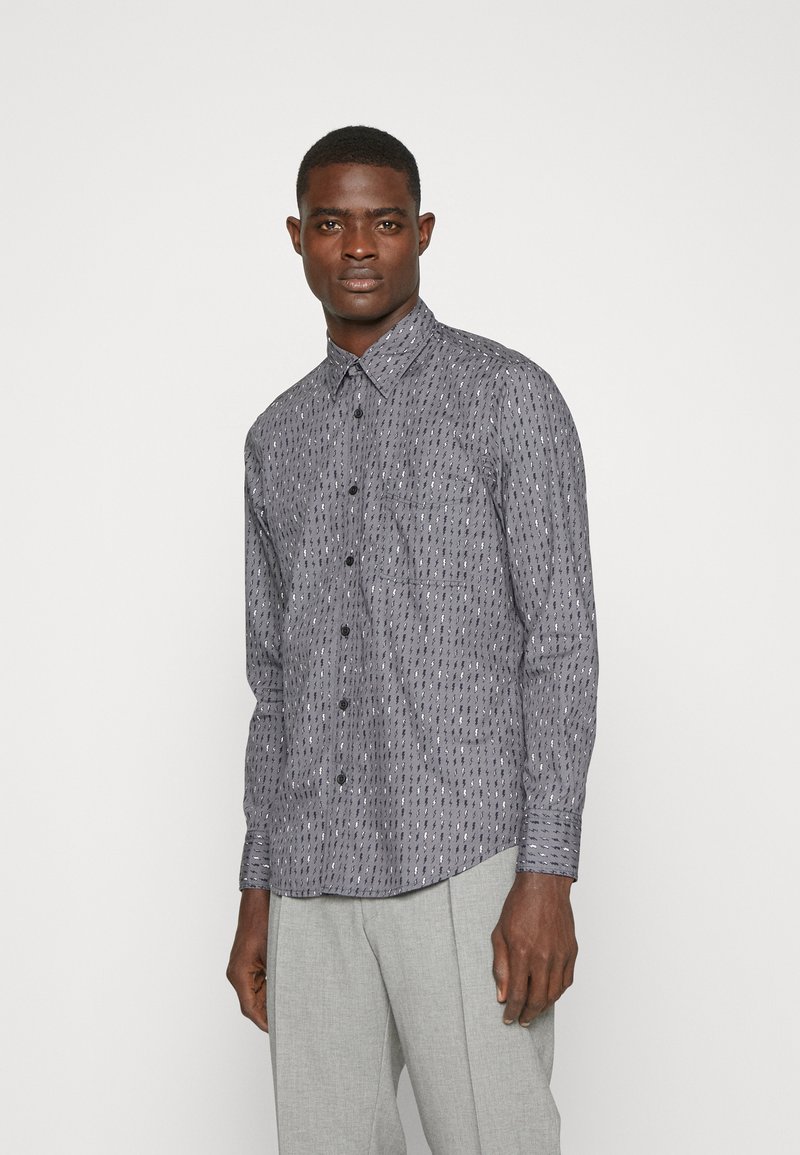 BOSS RELEGANT - Hemd - dark grey/dunkelgrau - Zalando.ch