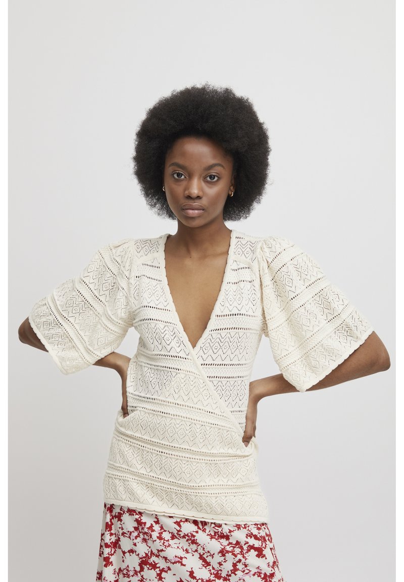 Atelier Rêve ATELIER RÊVE IRMURPHEY S - Strickpullover - birch/beige ...