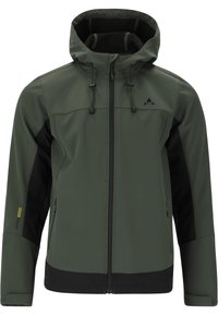 Whistler RYDER - Soft shell jacket - deep forest/dark green - Zalando