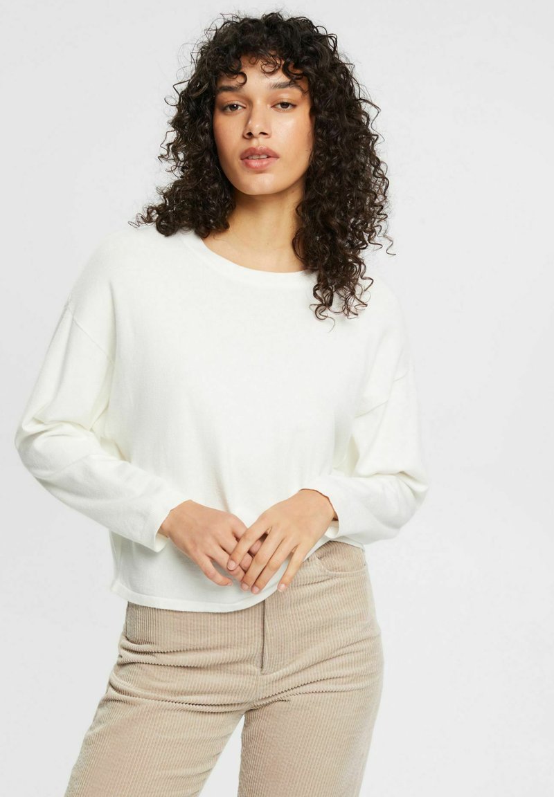 Esprit Sweatshirt - off white/offwhite - Zalando.de
