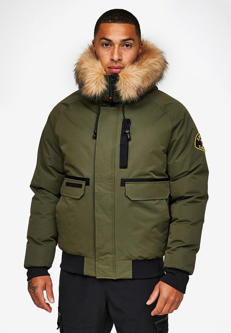 Alessandro Zavetti ZAVETTI CANADA ABELLI 2.0 HOODED BOMBER JACKET ...