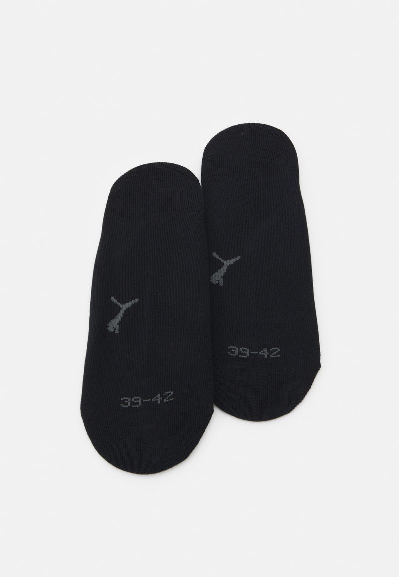 Puma WOMEN FOOTIE 2 PACK - Füßlinge - black/schwarz - Zalando.ch