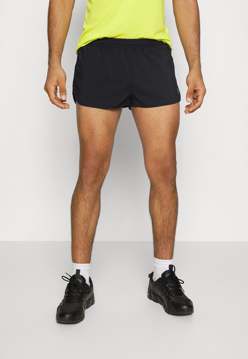 Newline MEN CORE SPLIT SHORTS - Sports shorts - black - Zalando.ie