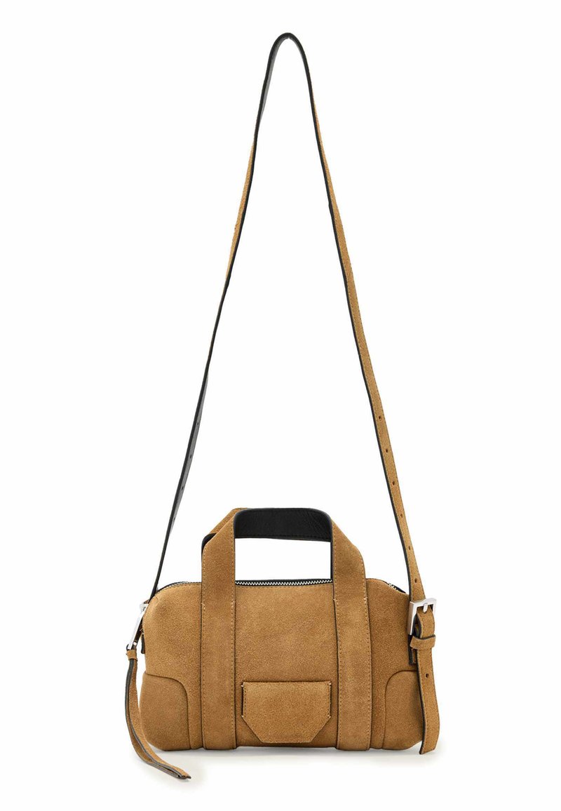 AllSaints ARES COMPACT - Handbag - biscuit brown/brown - Zalando