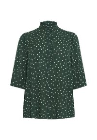 Kaffe Curve VILNA AMI - Skjorta - green turtledove dot/grön - Zalando.se