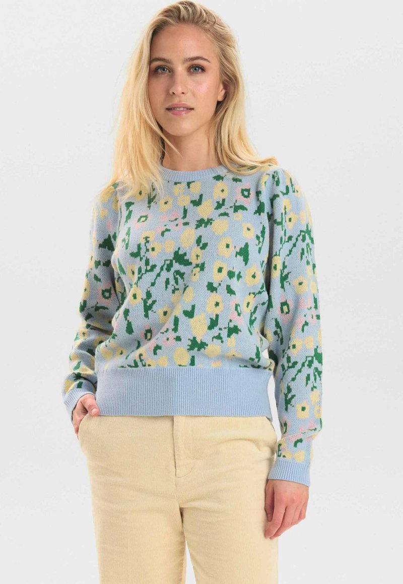 Nümph NUELLAMAI - Strickpullover - kentucky blue/blau - Zalando.de