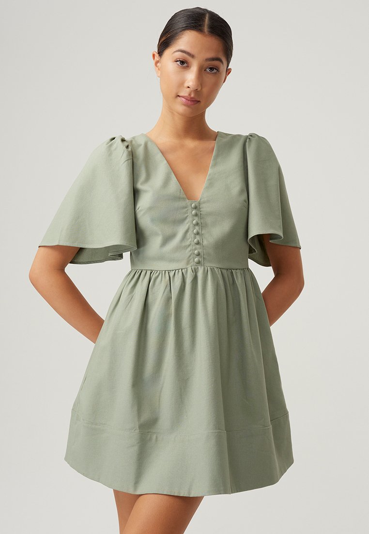 THE FATED TULIP - Robe de jour - sage green/vert - ZALANDO.FR