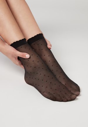 Calzedonia 2o DEN Sheer - Ponožky - black/černá - Zalando.cz