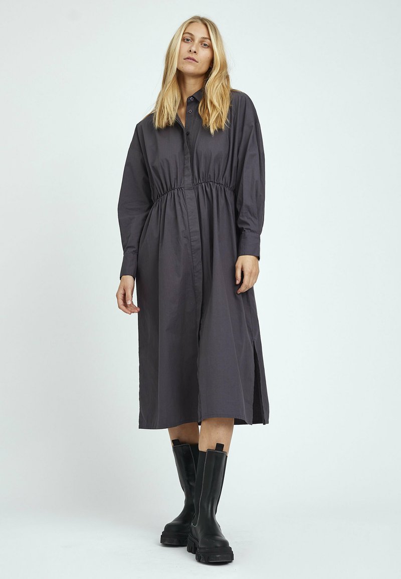 mbyM SUNVA M - Blousejurk - magnet/donkergrijs - Zalando.be