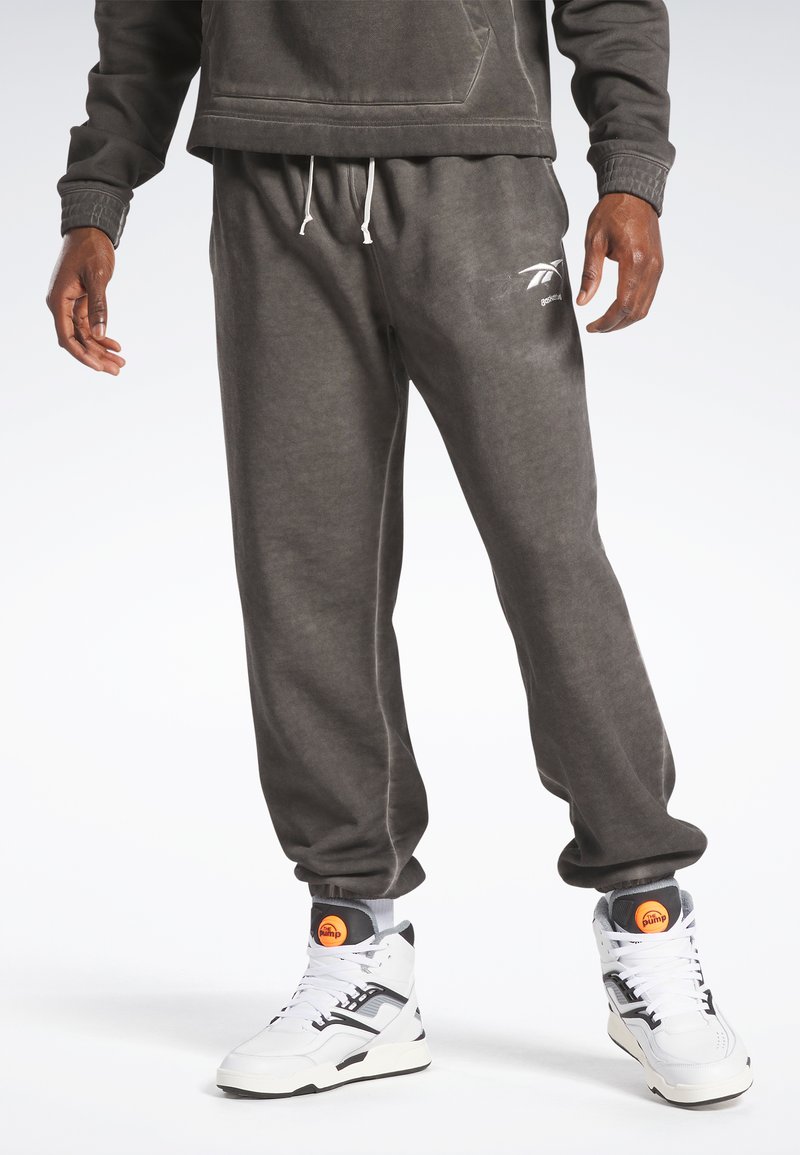 Reebok Classic BI-DYE - Tracksuit bottoms - black - Zalando