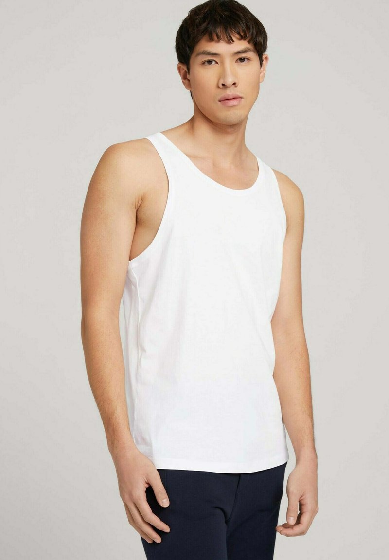TOM TAILOR DENIM 2pack - Caraco - white/blanc - ZALANDO.FR