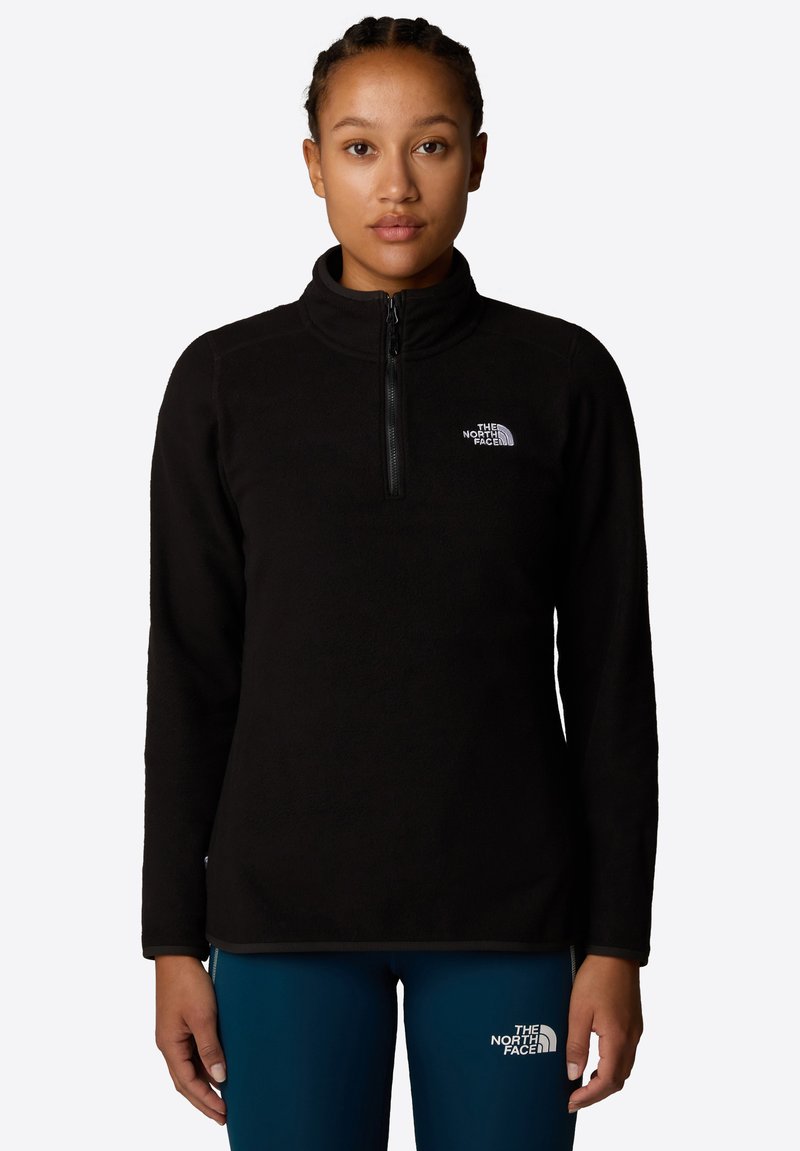 The North Face GLACIER ZIP - Fleece jumper - tnf black/black - Zalando.ie
