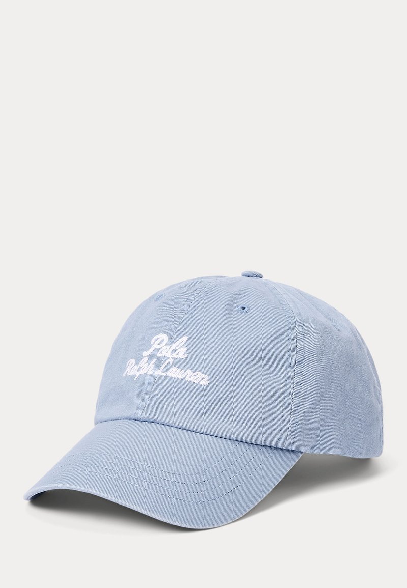 Polo Ralph Lauren EMBROIDERED TWILL BALL CAP - Cap - vessel blue/blue ...