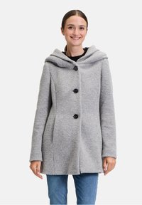 Amber & June Kurzmantel - light grey melange/grau - Zalando.at