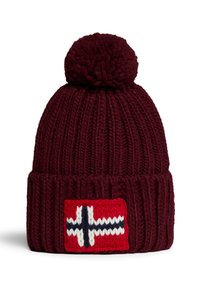 Napapijri SEMIURY - Bonnet - vint amaranth/rouge - ZALANDO.FR